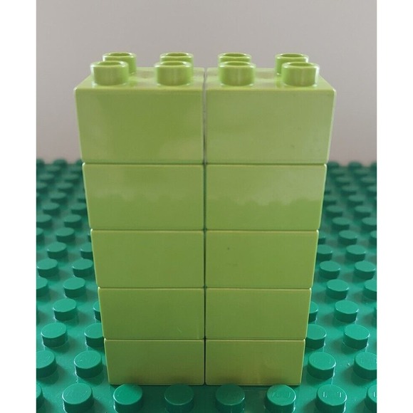 Lego | Toys | Lego Duplo Green 2x2 Brick Lot Blocks Replacements A5 ...